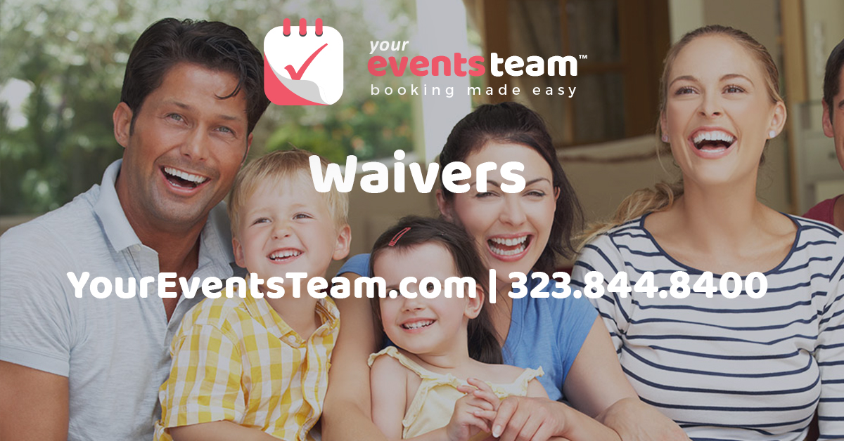 Waivers - Your Events Team